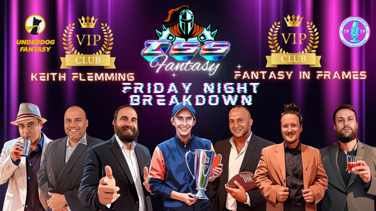 TSS FANTASY's FRIDAY NIGHT BREAKDOWN WEEK 3 - YouTube