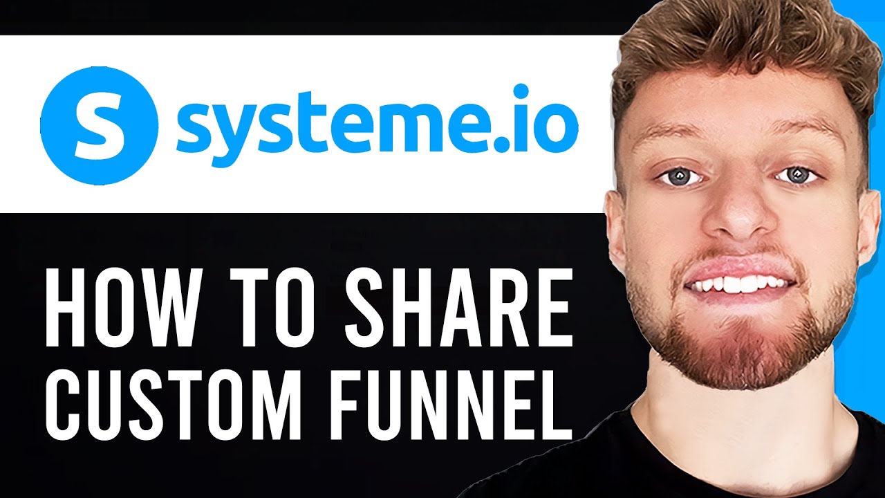 How To Share Systeme.io Funnel - YouTube