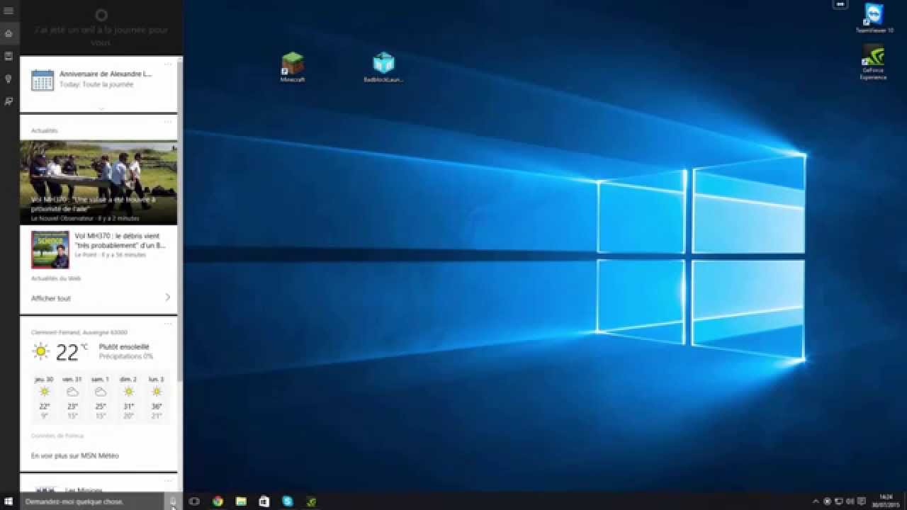 Présentation Windows 10 - YouTube