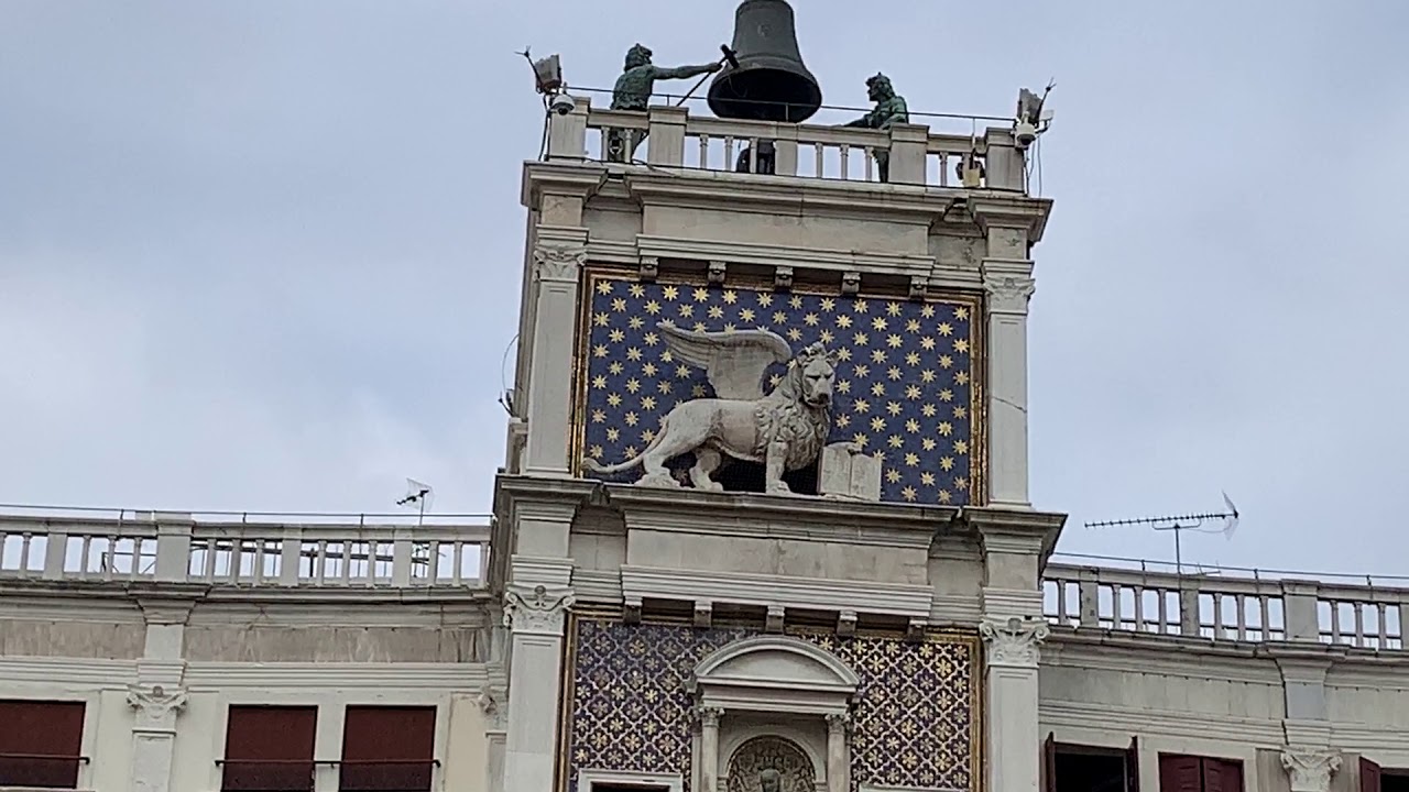 Venezia Torre Orologio Piazza San Marco Re Magi Venice Clock Tower St ...