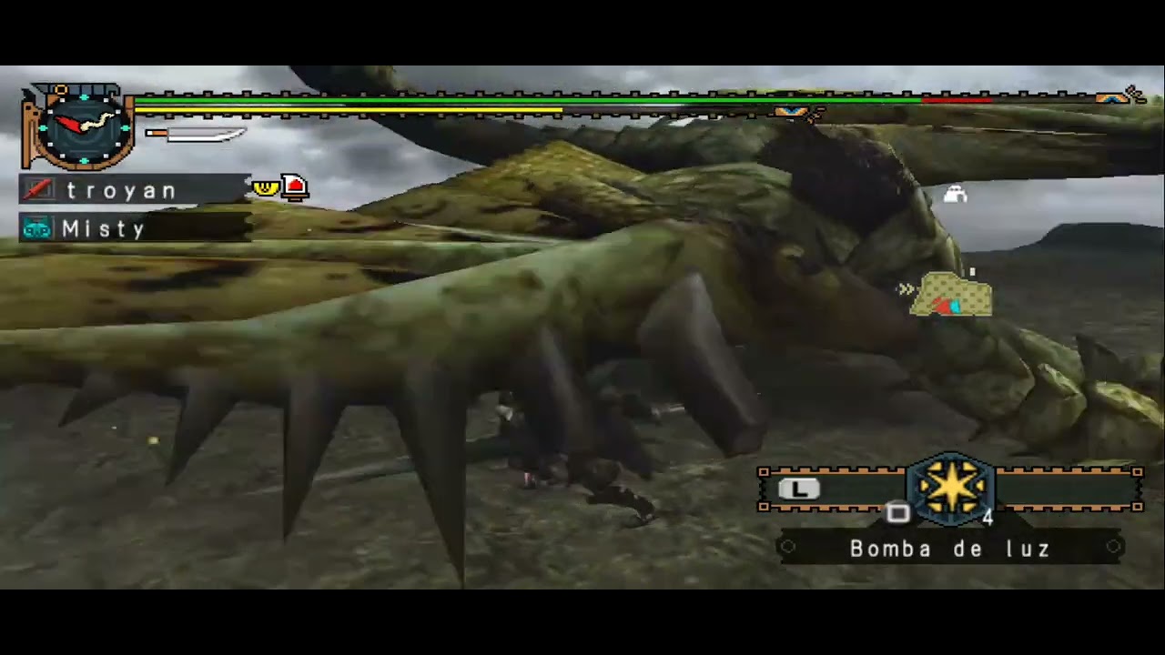 42vo Boss de Rango G en Monster Hunter Freedom Uníte/rathian dorada ...