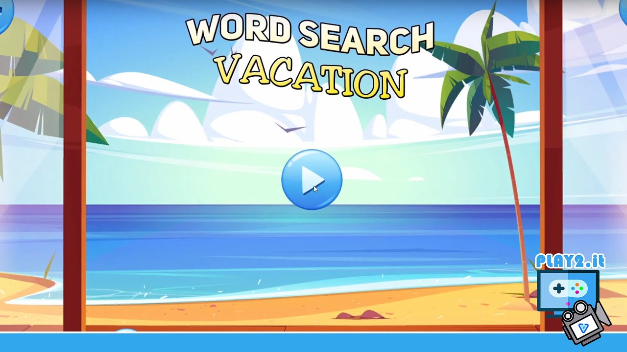 Word Search Vacation | gameplay - crosswords game - YouTube