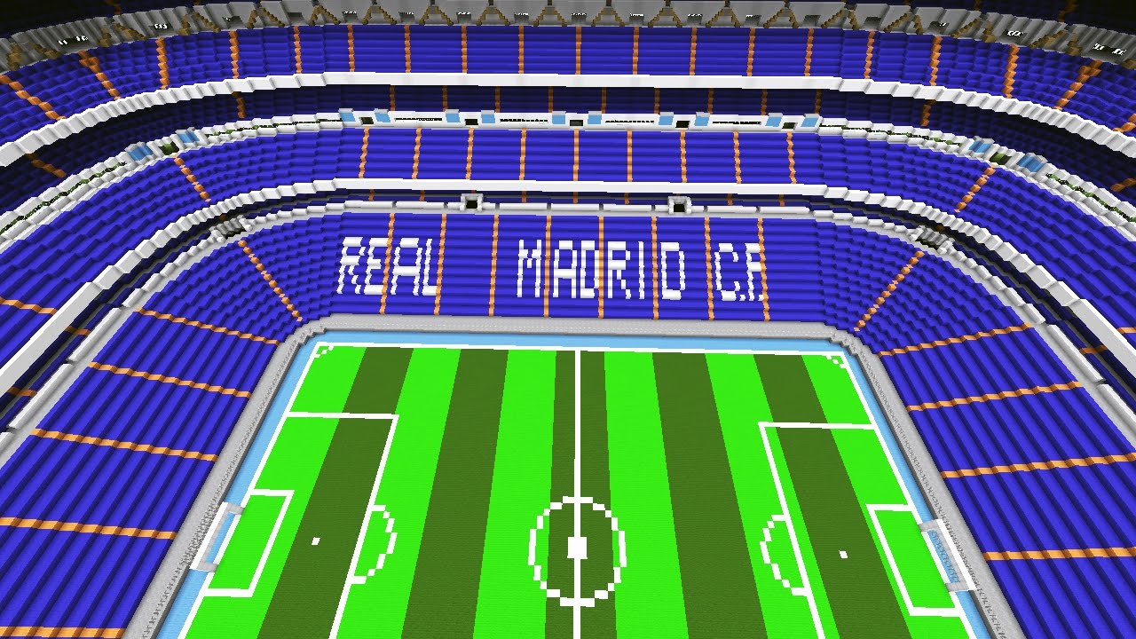 Estadio Santiago Bernabéu | Minecraft - YouTube