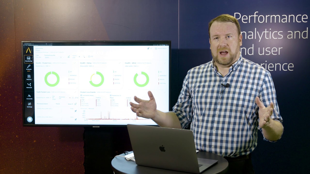 Accedian Skylight: Performance analytics and end user experience monitoring - YouTube