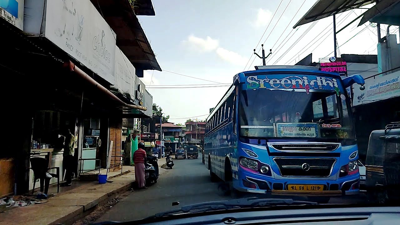 Mathamangalam Town near payyanur Kannur district - YouTube