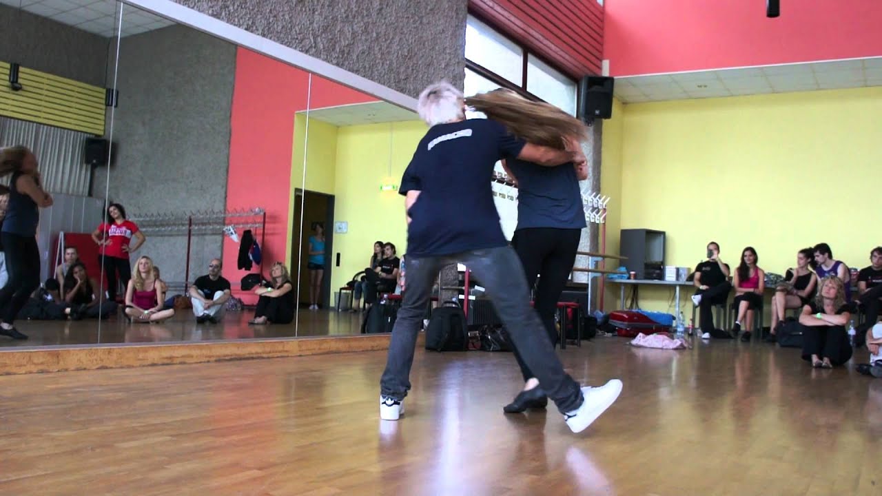 Kamacho Camacho & Brigitte Wittmer, zouk demo at Swiss Zouk Festival ...