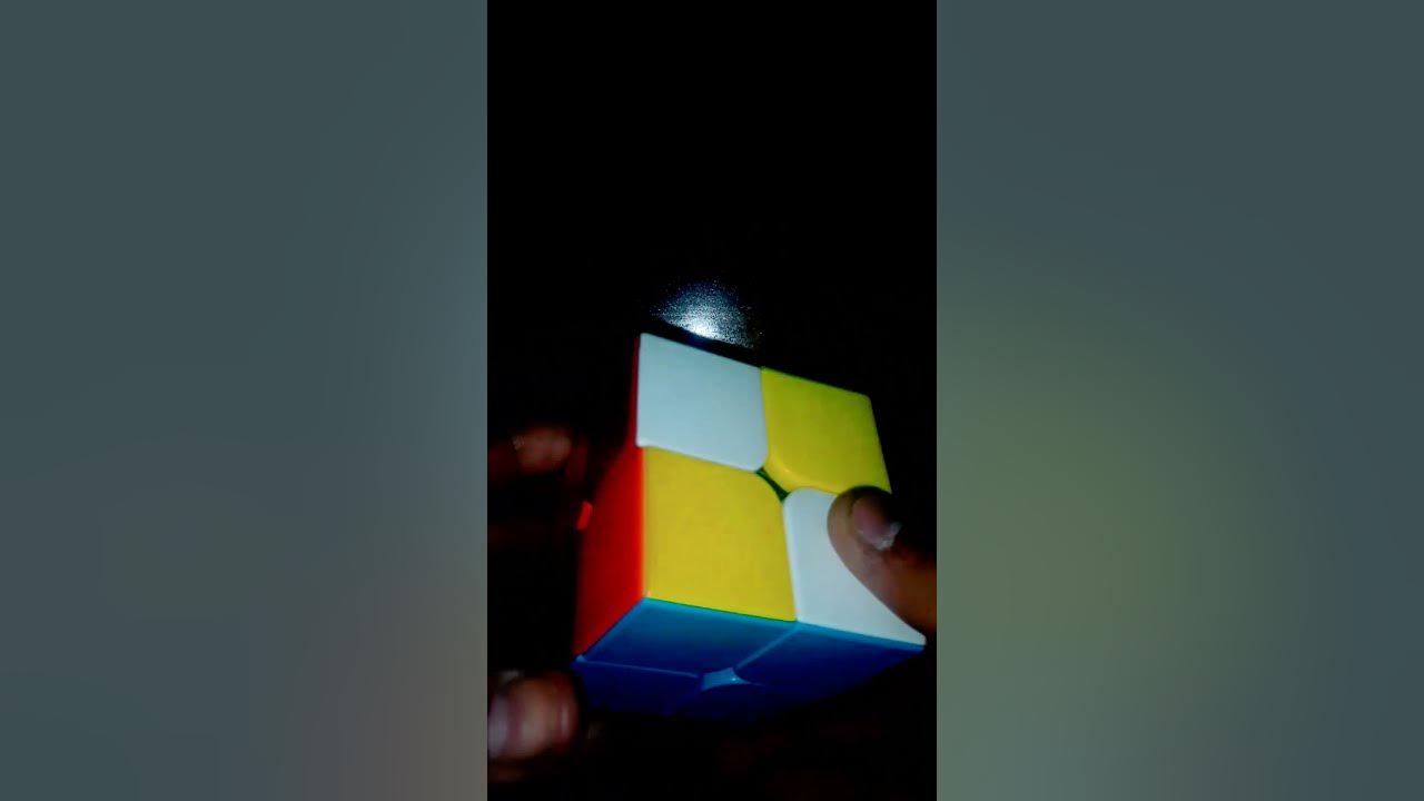 How to make 2by 2 rubik cube make cheaker board pattern #cube - YouTube