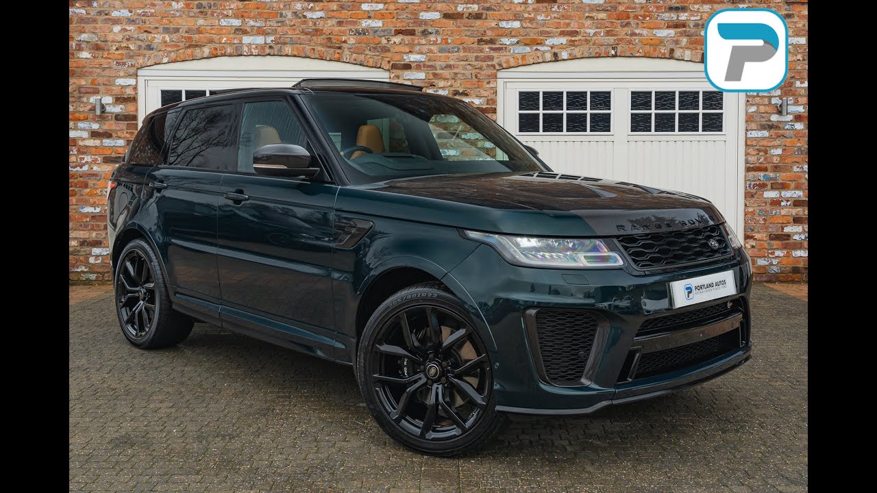 2020 70 RANGE ROVER SPORT SVR CARBON EDITION IN SVO BRITISH RACING ...