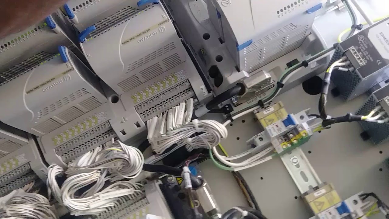 Emerson Ovation DCS Cabinet,,, 2019 - YouTube