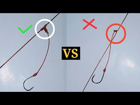 T-Knot Fishing / No More Tangled Rigs With This Knot ( T-Knot Tutorial ...