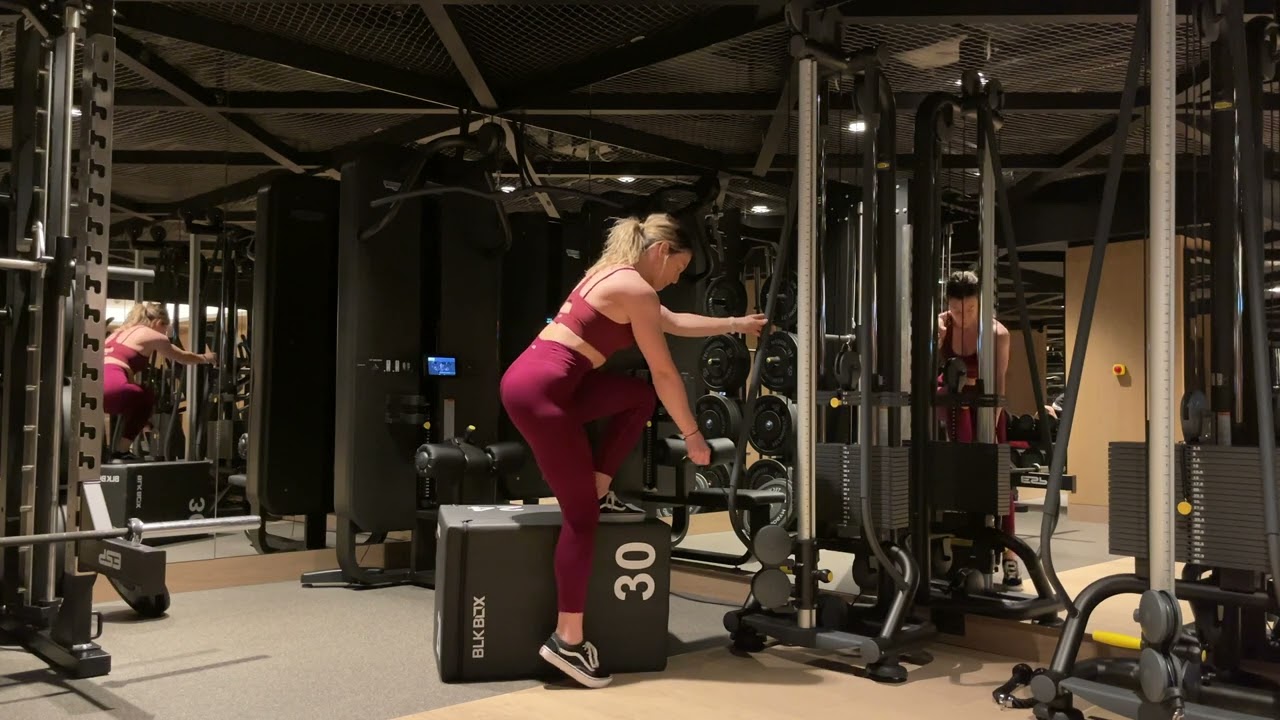 Cable Step Up - YouTube