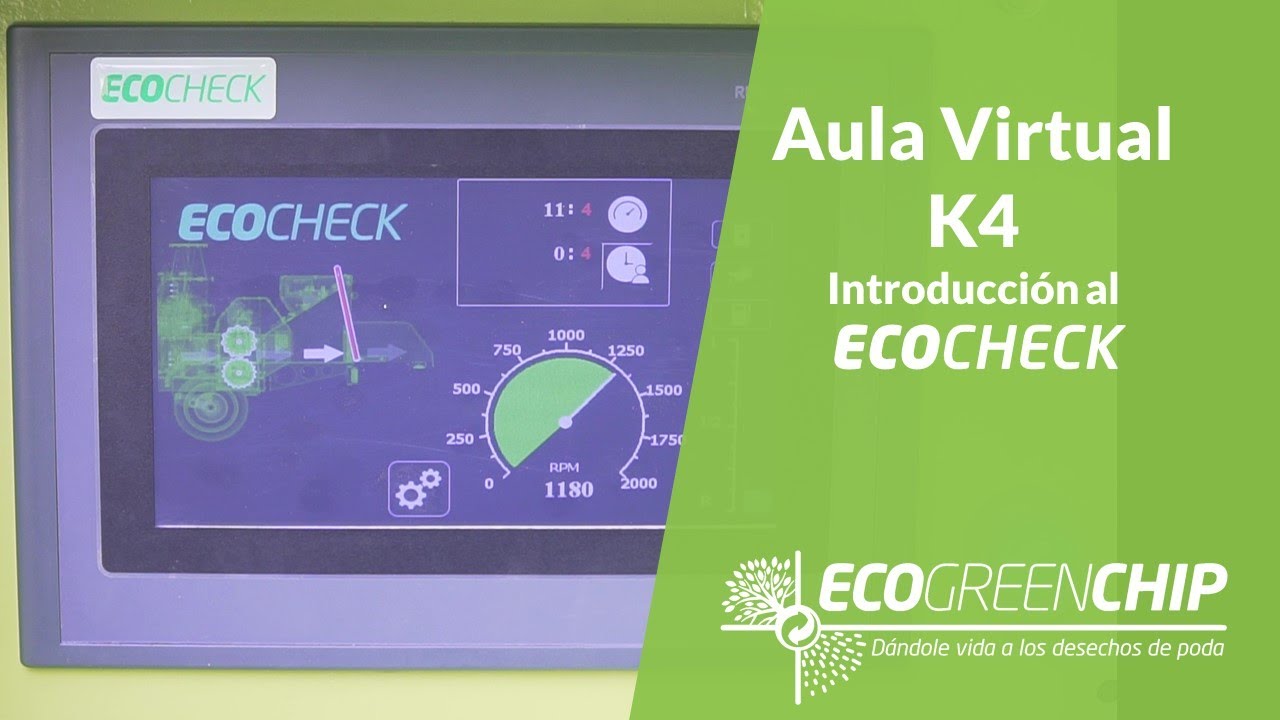 EcoCheck innovación - chipeadora EcoGreenChip serie K4 - YouTube