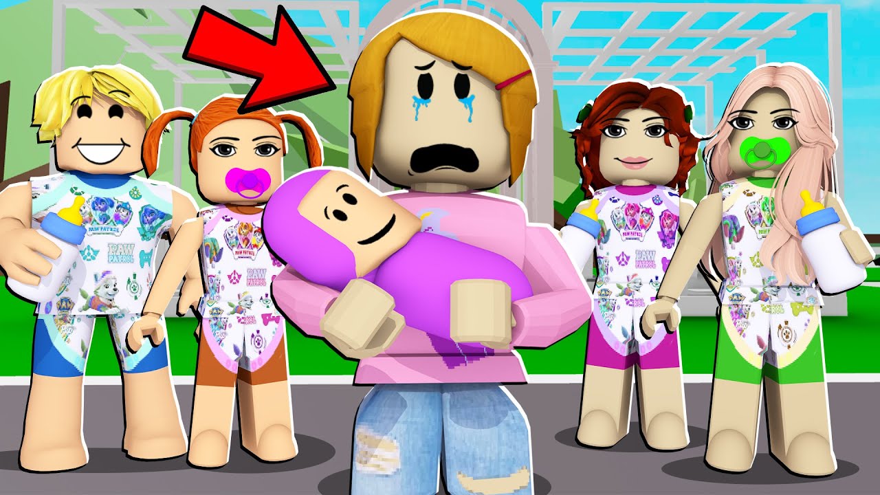 Roblox | Everyone In Brookhaven Is A Baby! - YouTube