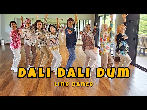 Dali Dali Dum || Advanced Phrased || Line Dance || Mark Furnell (UK) & Chris Godden (UK) - Oct 2025