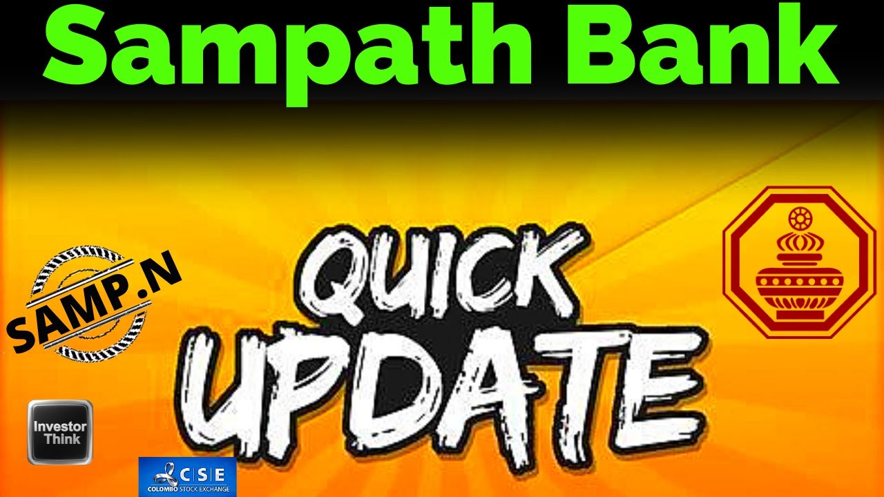 Sampath Bank Quick Update | SAMP.N - YouTube