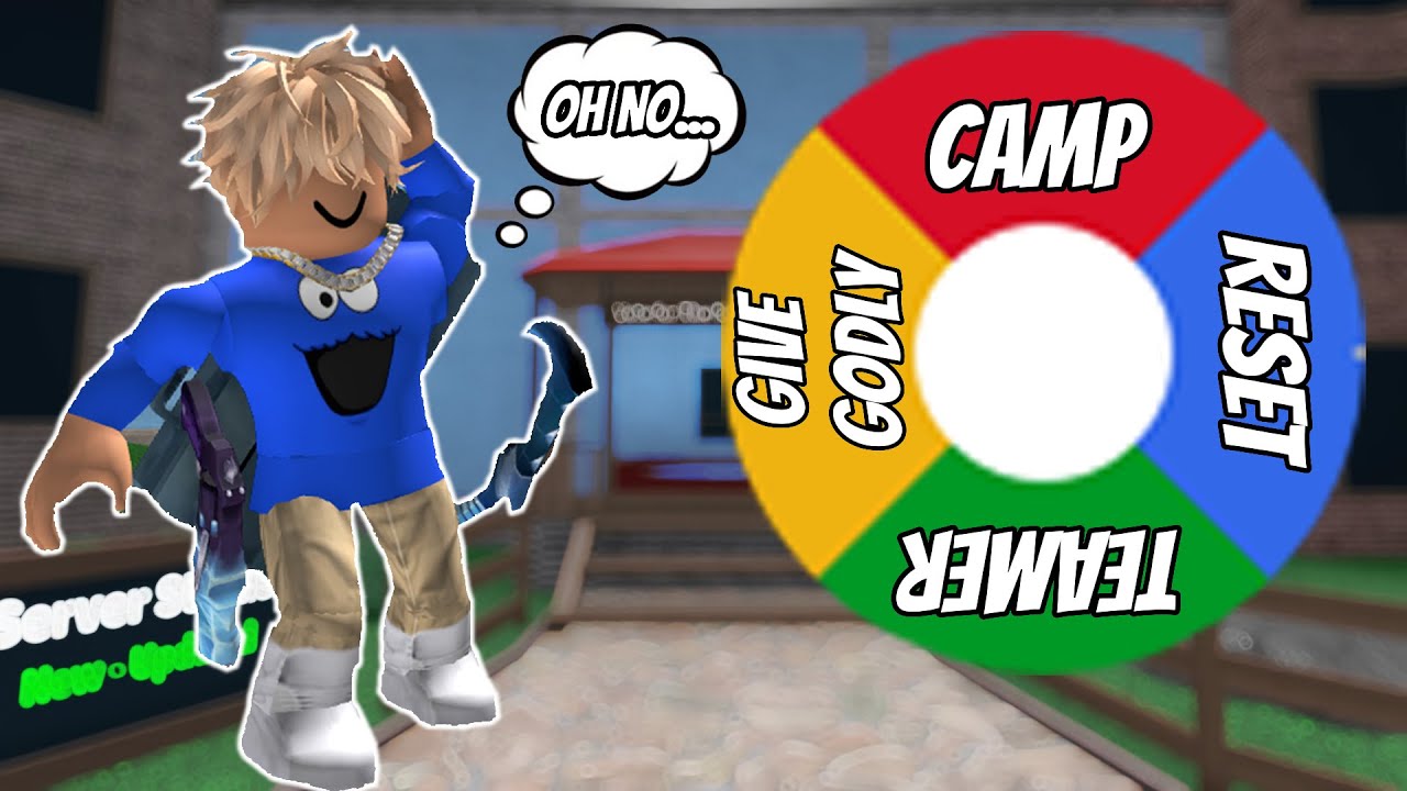 Spin the Wheel Challenge MM2! (Murder Mystery 2) - YouTube
