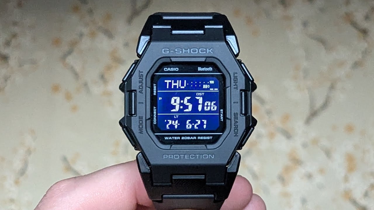 G-Shock GD-B500 Backlight Is INSANE! The Best Backlight of any G-Shock ...