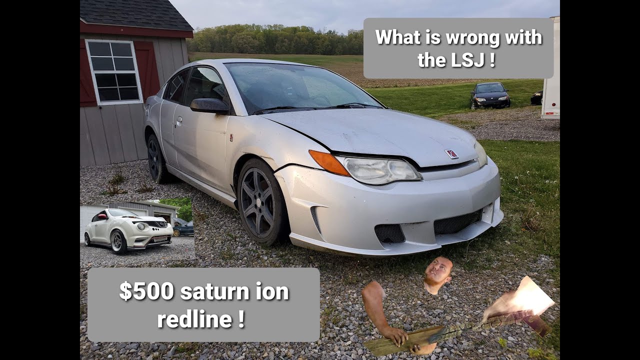 What's broken on my SATURN ION REDLINE ! LSJ with a pulley and no tune ...