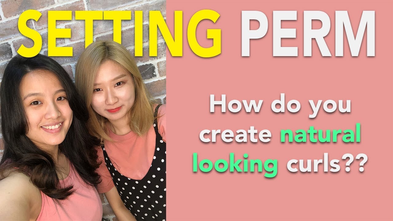 How does salon perming give you natural-looking curls? - YouTube