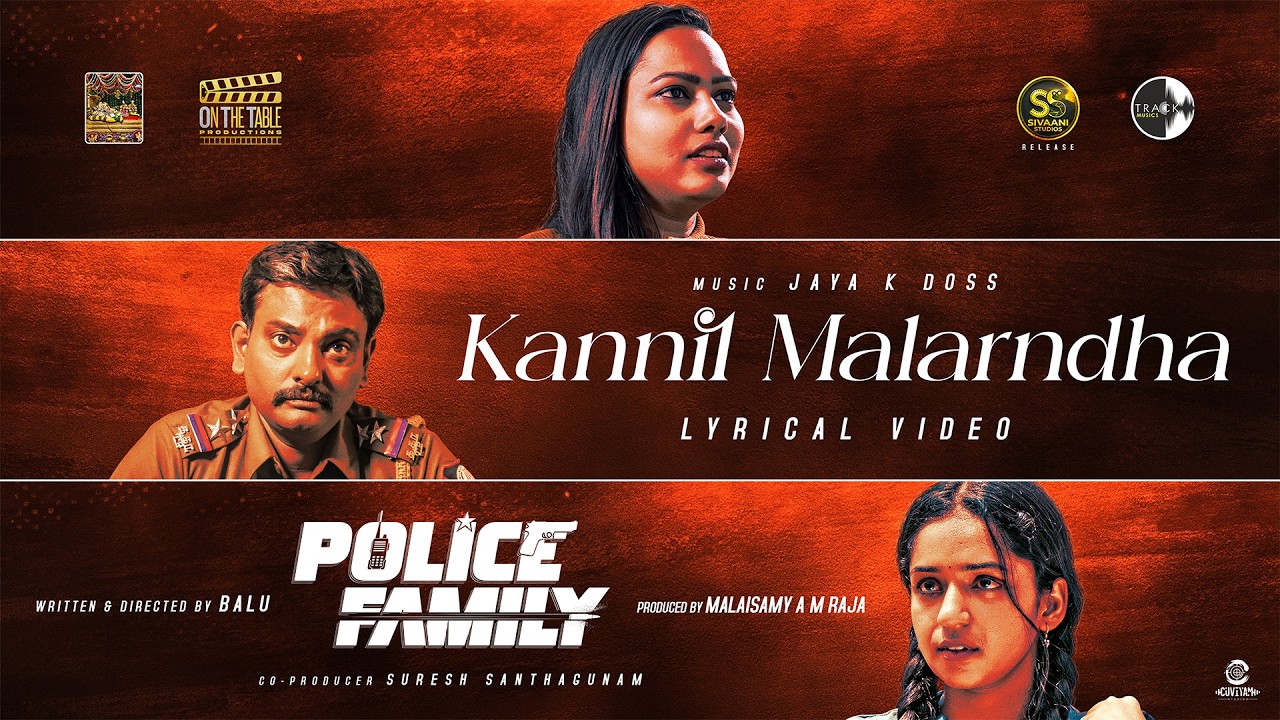 Kannil Malarndha Lyrical Video - Police Family Movie | Jaya K Doss ...
