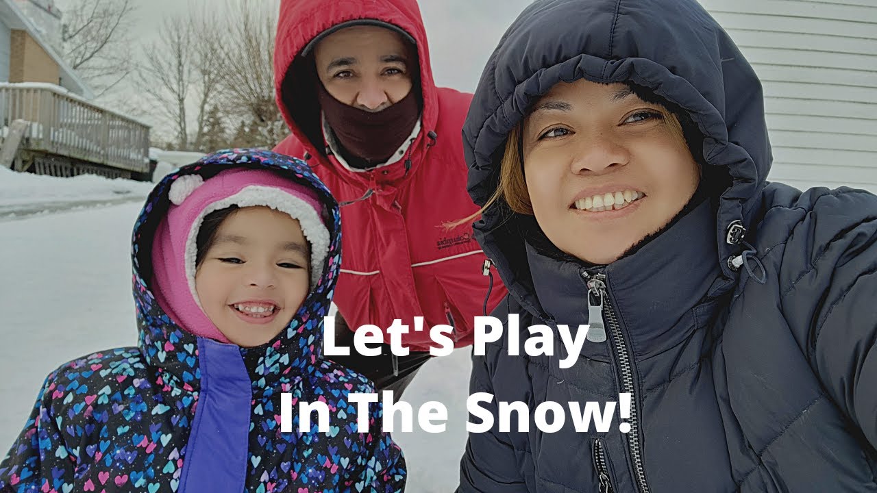 LET'S PLAY IN THE SNOW - YouTube