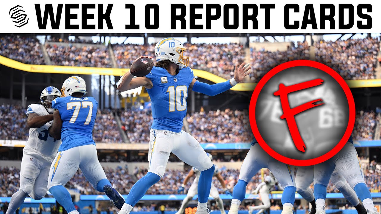 Grading the NFL: Week 10's Report Card is Ready! - YouTube
