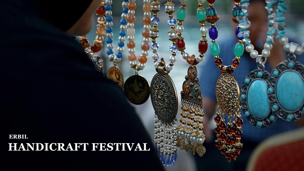 Cultural Handicraft Festival in Erbil, Kurdistan - YouTube
