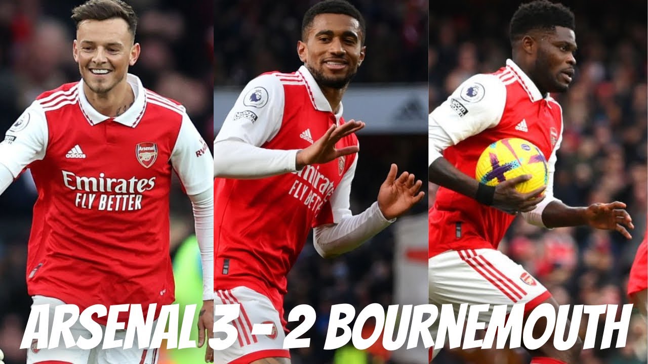 Arsenal vs Bournemouth HIGHLIGHTS🤩Arsenal 3 - 2 Bournemouth FC🔥Arsenal ...