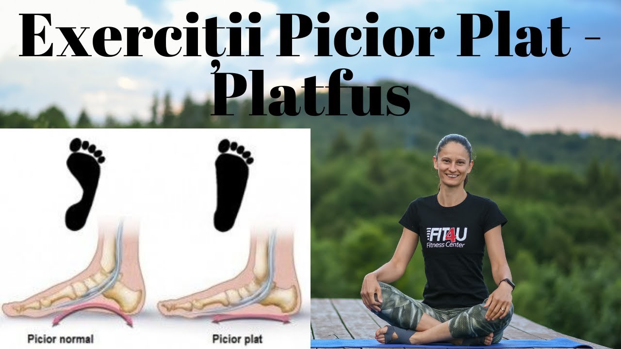 Exerciții pentru picior plat/platfus din așezat - YouTube