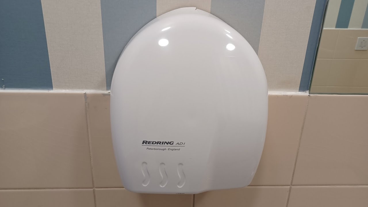 Rare Redring AD1 hand dryer, Bradbeers ♿, Romsey, Hampshire (Retake 2 ...