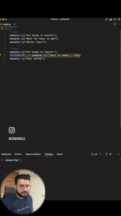 How javascript handles multitasking? 🤔#javascript #eventloop #multitasking #asyncprogramming # ...