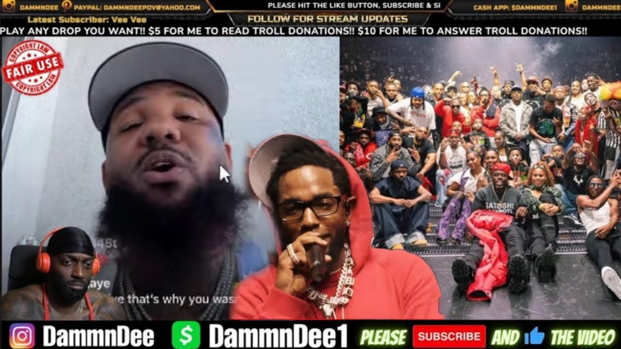 The Game GETS MAD & GOES OFF For Not Being Invited To Kendrick Lamar ...