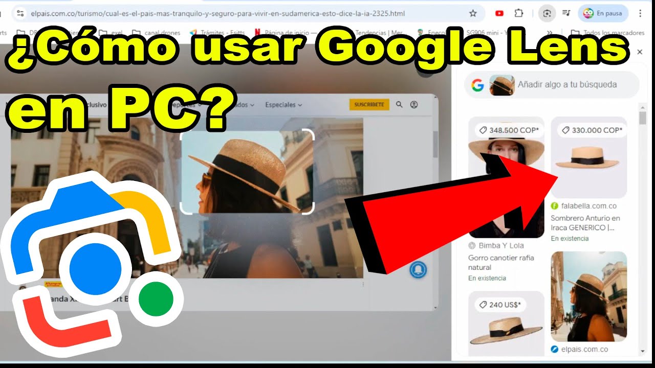 Nuevo TRUCO TOP PARA GOOGLE CHROME PC ¿Cómo usar Google Lens en un PC ...