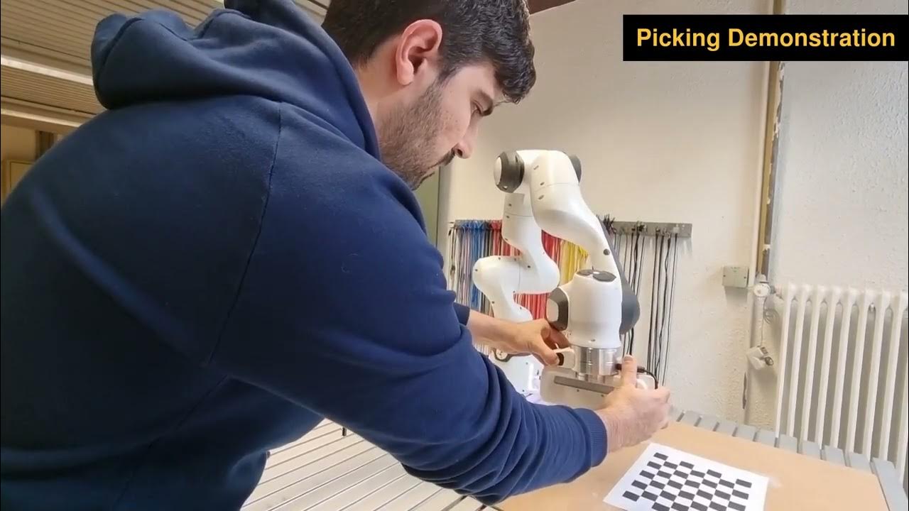 Teaching a Robotic Pick and Place Task via One-Shot Learning from Demonstration (LfD) - YouTube