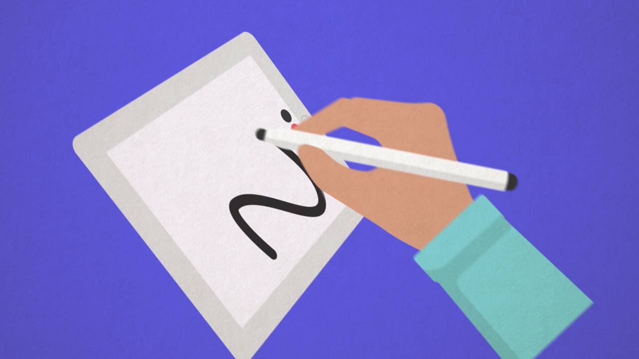 Ipad stylus for children - MotionPen KIDS - YouTube