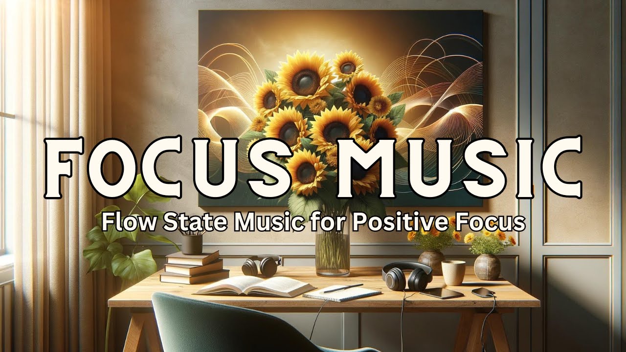Serenity in the Study: Flow State Music for Positive Focus - YouTube
