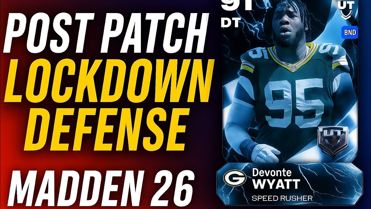 “STOP EVERY PLAY with This Post Patch Lockdown Defense! 🔒💥 Madden 26 ...