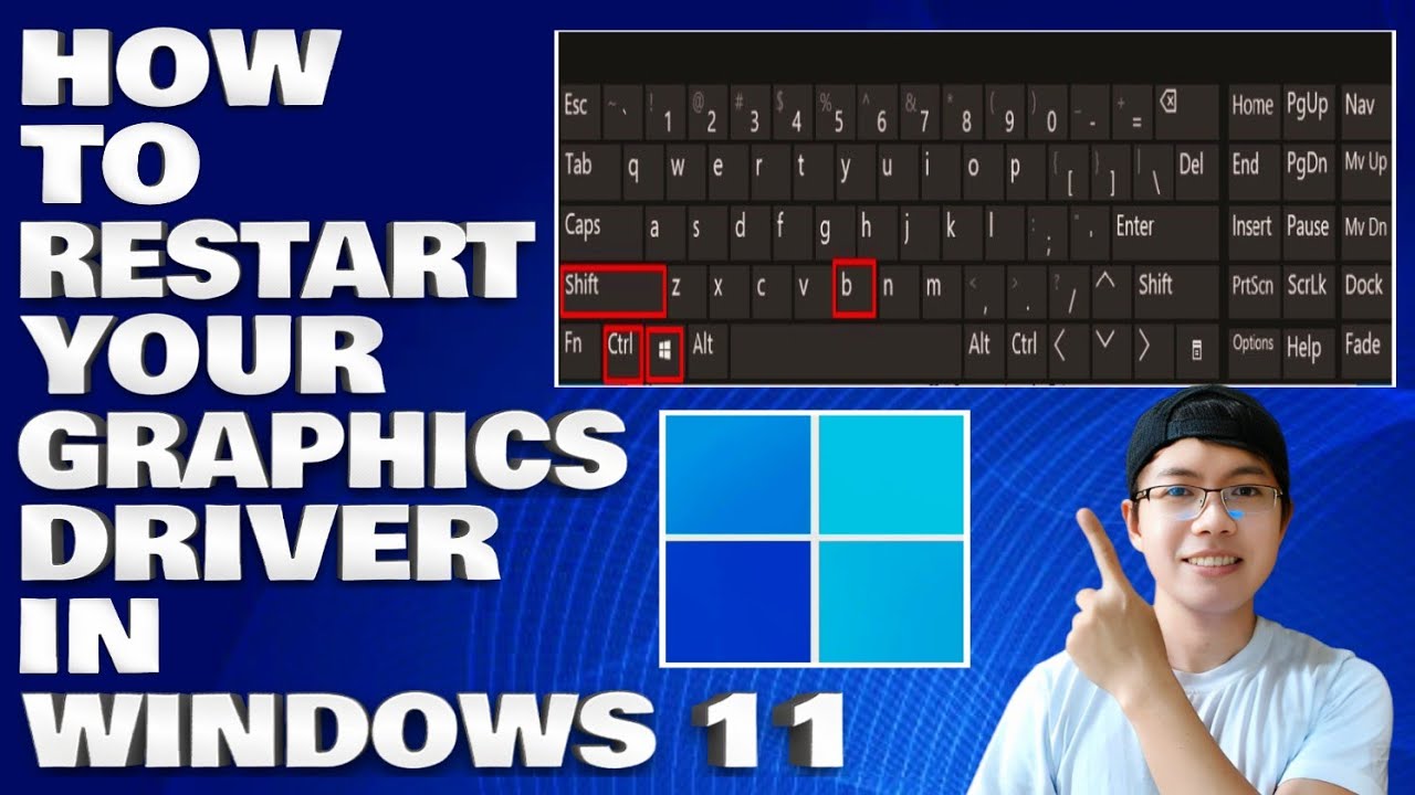 How To Restart Your Graphics Driver in Windows 10/11 - YouTube