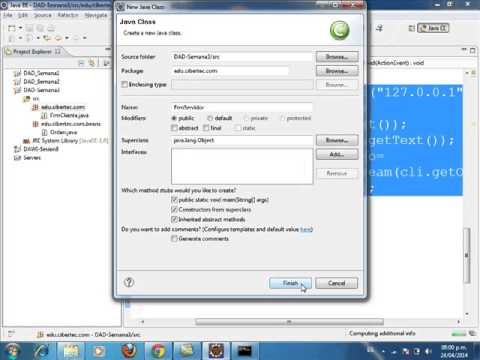 Sockets Monitoreo Remoto - YouTube