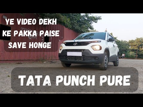 😎 6 lakh Me C-SUV Ke Maze Aur 5 Star ⭐ Safety Rating | Tata Punch Pure ...