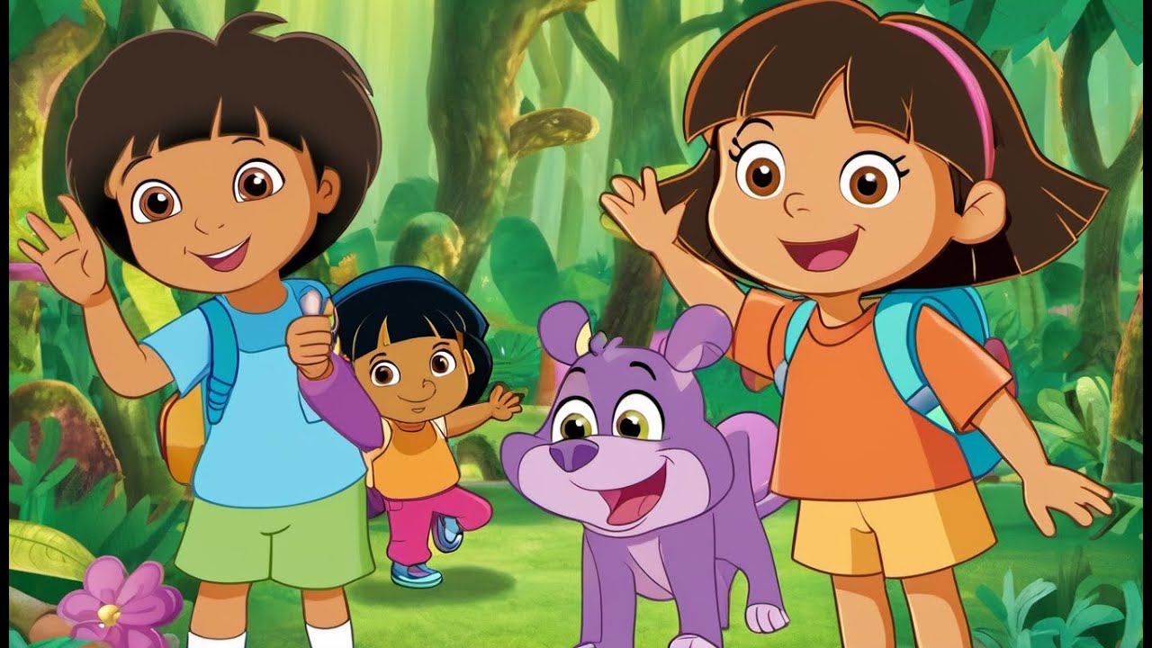 The Magic Forest: Dora The Explorer Tales with Game!" 🎮 - YouTube