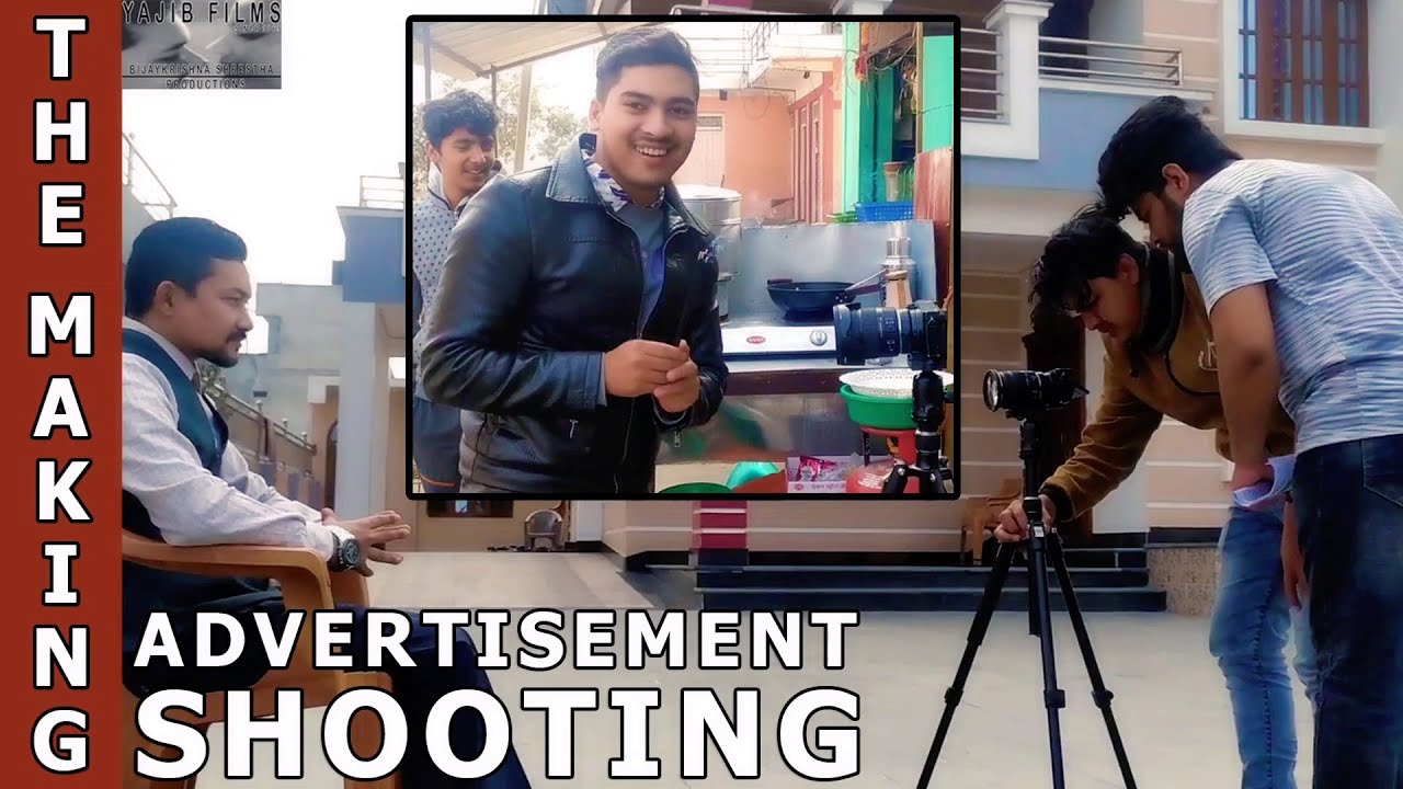 Advertisement Shooting The Making || 2077-10-27 || 79 - YouTube
