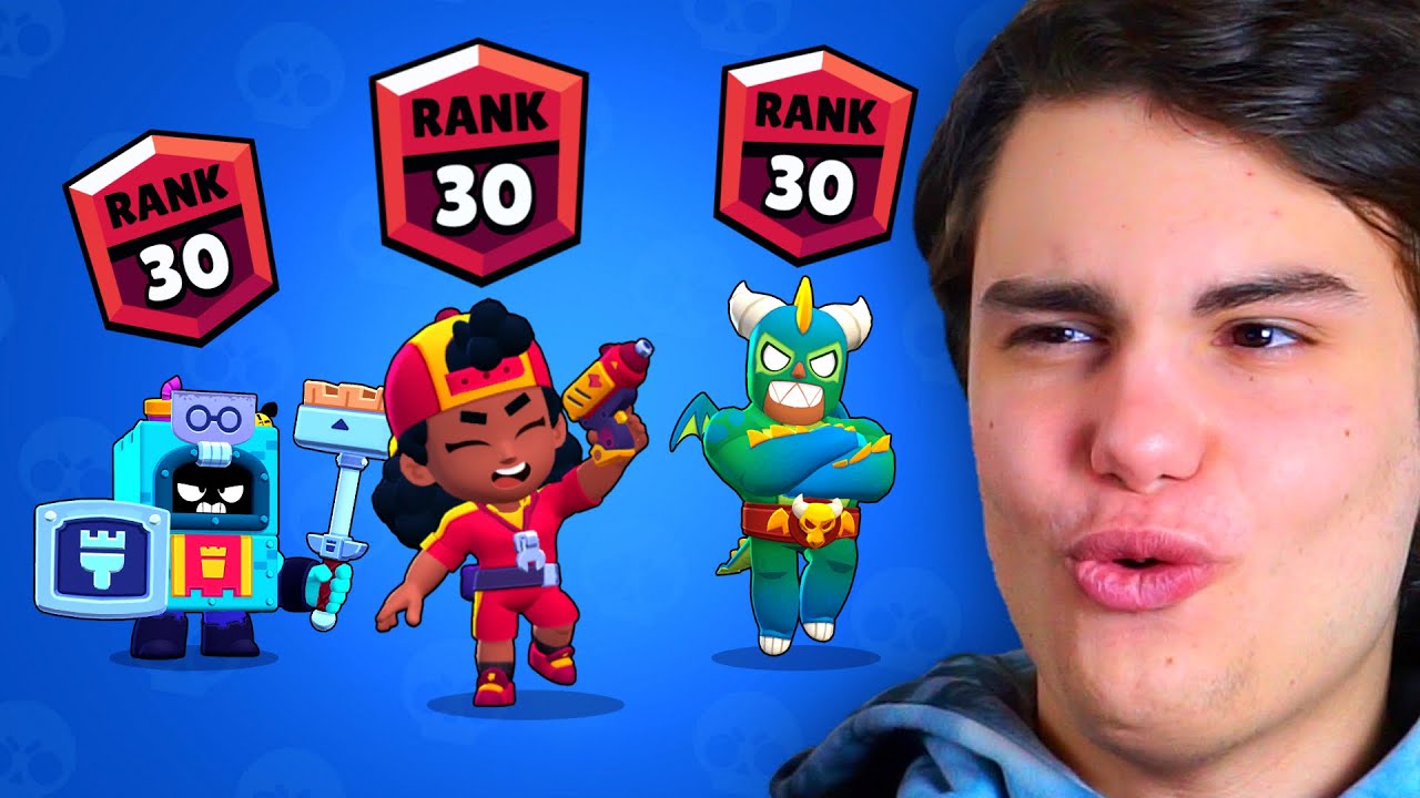 სამი RANK 30 ბრაულერი ერთ ვიდეოში! - Brawl Stars - YouTube