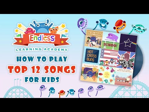 Endless Music Activity - Learn How to Play TOP 12 Songs for Kids | Originator Games