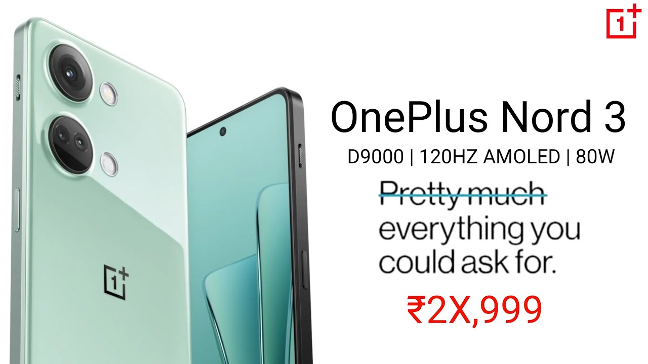 OnePlus Nord 3 - India Launch | OnePlus Nord 3 Price & Specifications ...