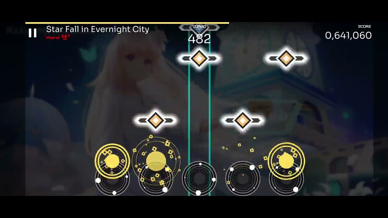 (Orzmic)Star Fall in Evernight City Reku Mochizuki（hard9+）ALL PERFECT ...