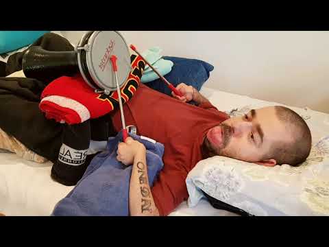 Darbuka Player in a Wheelchair