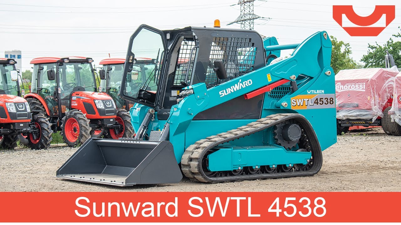 Vezi miniîncărcătorul Sunward SWTL 4538 în acțiune, la sediul UTILBEN ...