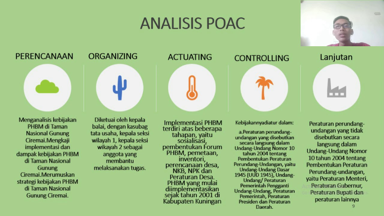 Analisis POAC dan SWOT pada Taman Nasional Gunung Ciremai || Kelompok 2 ...