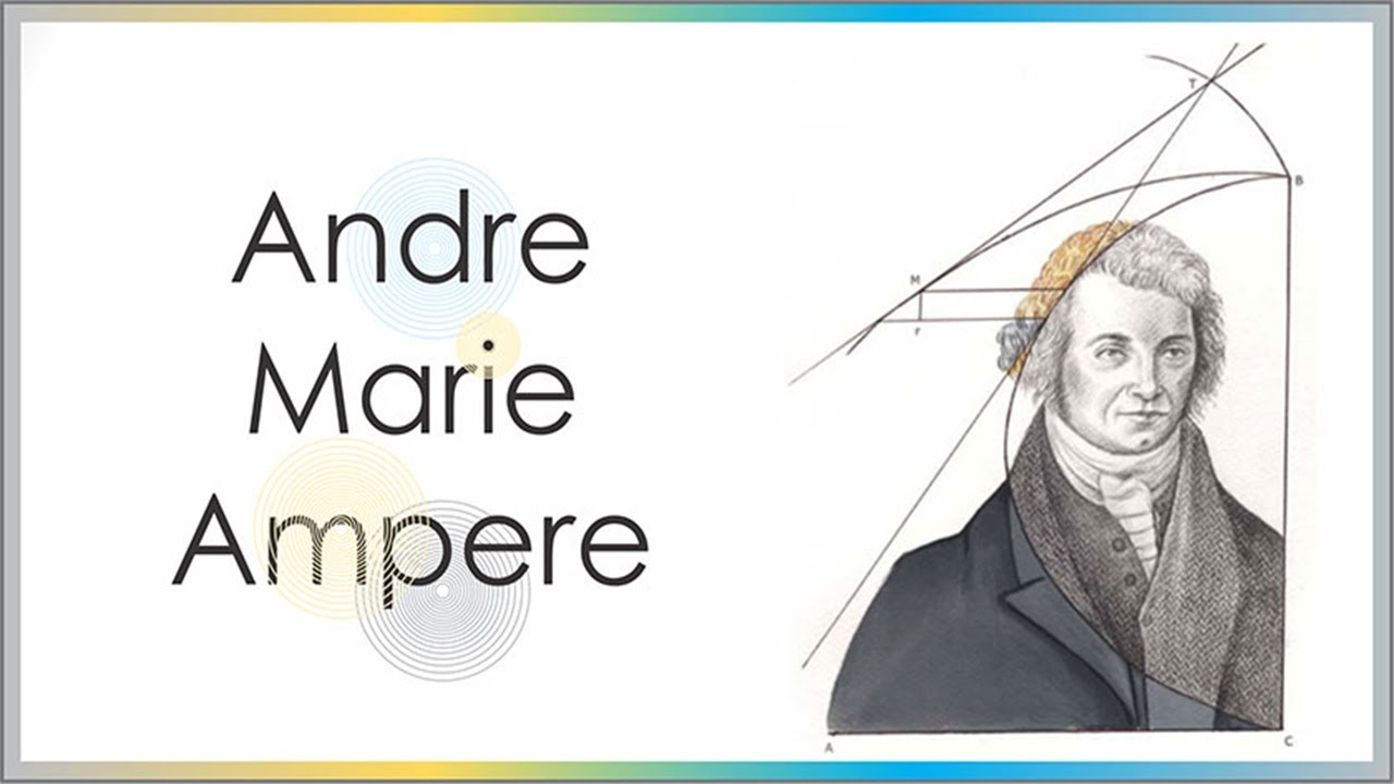 Andre Marie Ampere Inventions Drawing